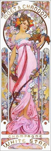 Alphonse Mucha Rose