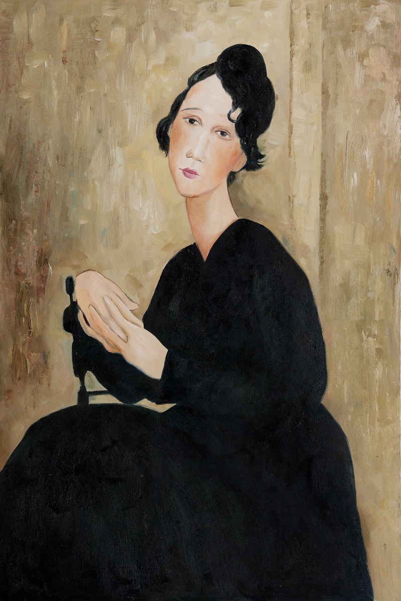 Portrait of Madame Hayden, 1918 by Amedeo Modigliani for sale : Jacky ...