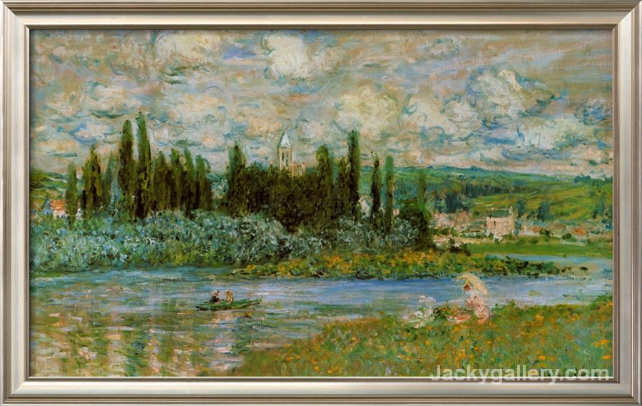The Seine River by Claude Monet paintings reproduction for sale Oil ...