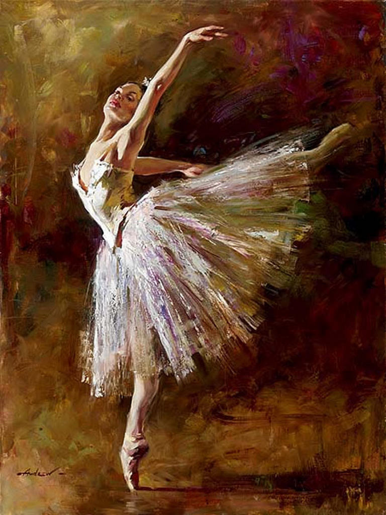 Ballerina Paintings Degas